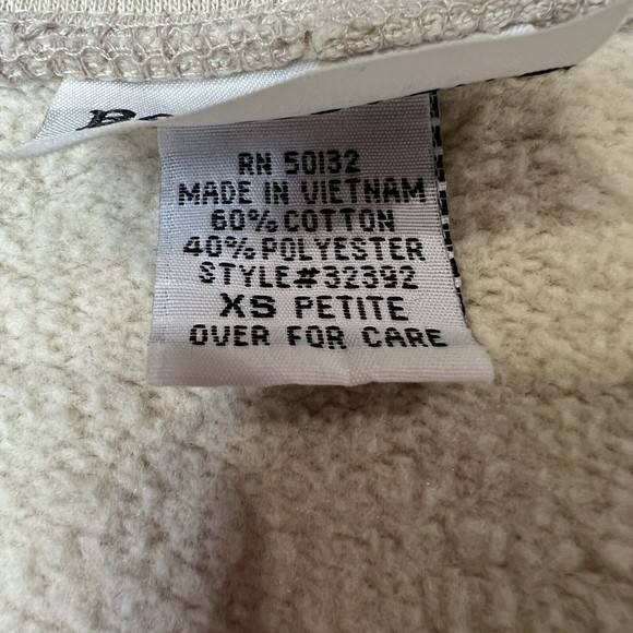 BonWorth | Sweaters | Vintage Bon Worth Womens Xs Petite Zip Up Grandma ...